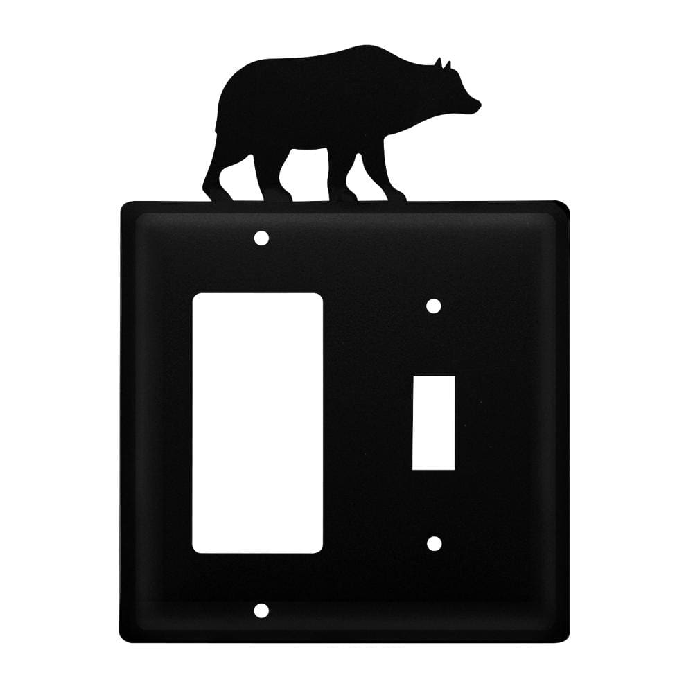 Double Bear Single GFI and Switch Cover CUSTOM Product — Village ...